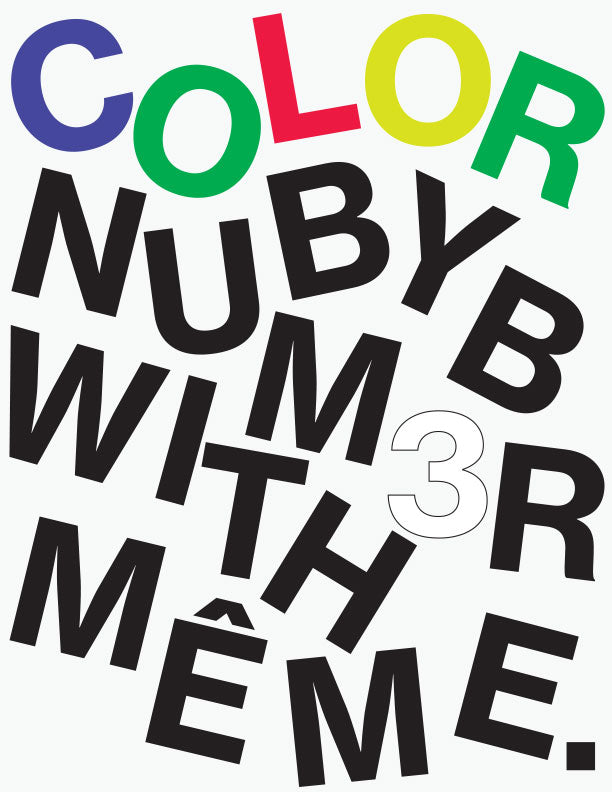 Color by Number with même: Activity booklet for kids – même.